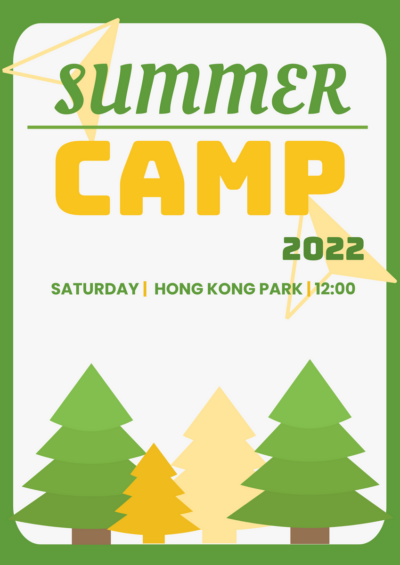 Summer Camp Graphic Poster - Visual Paradigm Blog Indian
