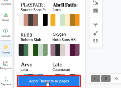 How to apply a theme to all pages? - Visual Paradigm Blog