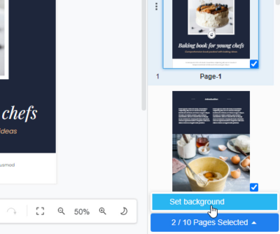 How to set the background of multiple pages? - Visual Paradigm Blog
