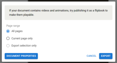Export My Work As A PDF Document for Free - Visual Paradigm Blog
