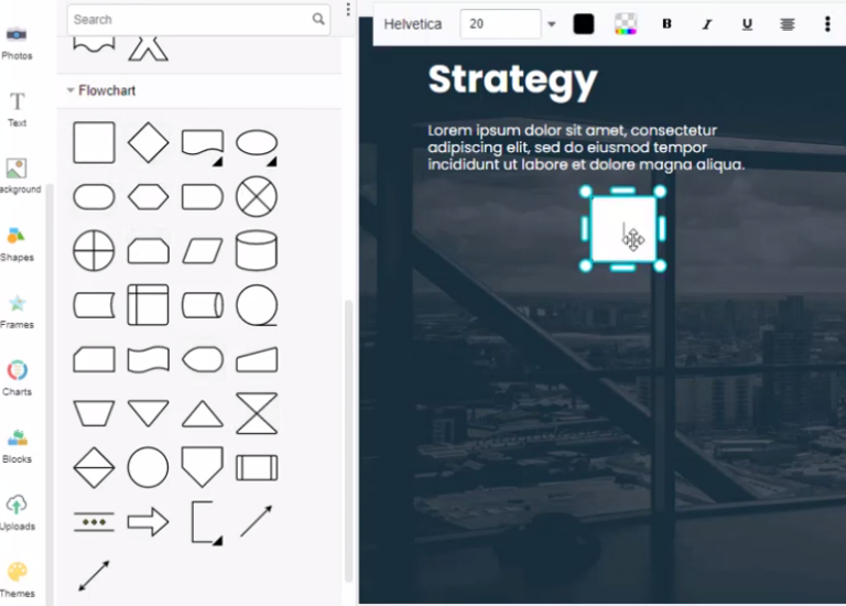 Create a flowchart in a presentation - Visual Paradigm Blog