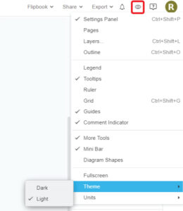 Change The Editor To Apply The Light / Dark Theme - Visual Paradigm Blog
