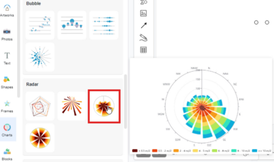 How to create a stacked rose chart? - Visual Paradigm Blog