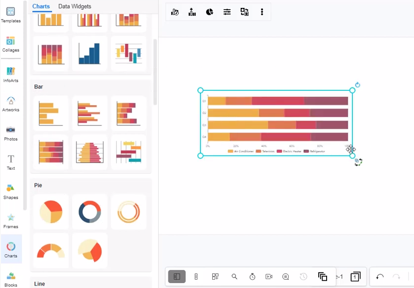 Create a 100% Stacked Bar Chart - Visual Paradigm Blog