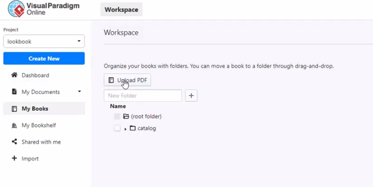 Upload PDF file to become a flipbook - Visual Paradigm Blog