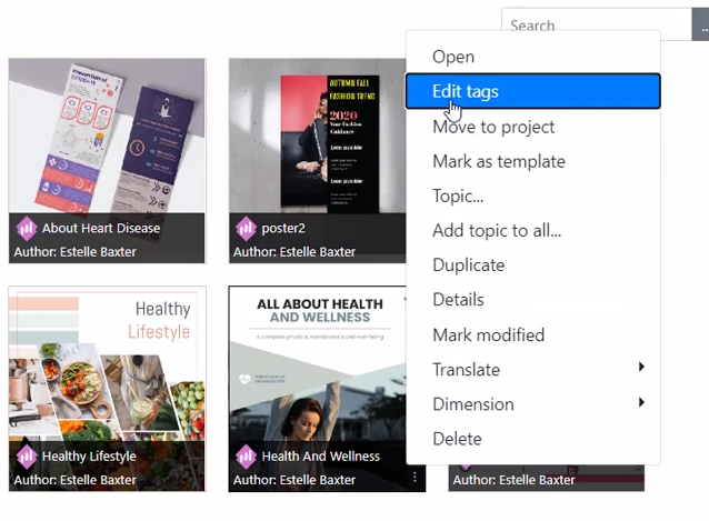 Categorize your designs using tags - Visual Paradigm Blog