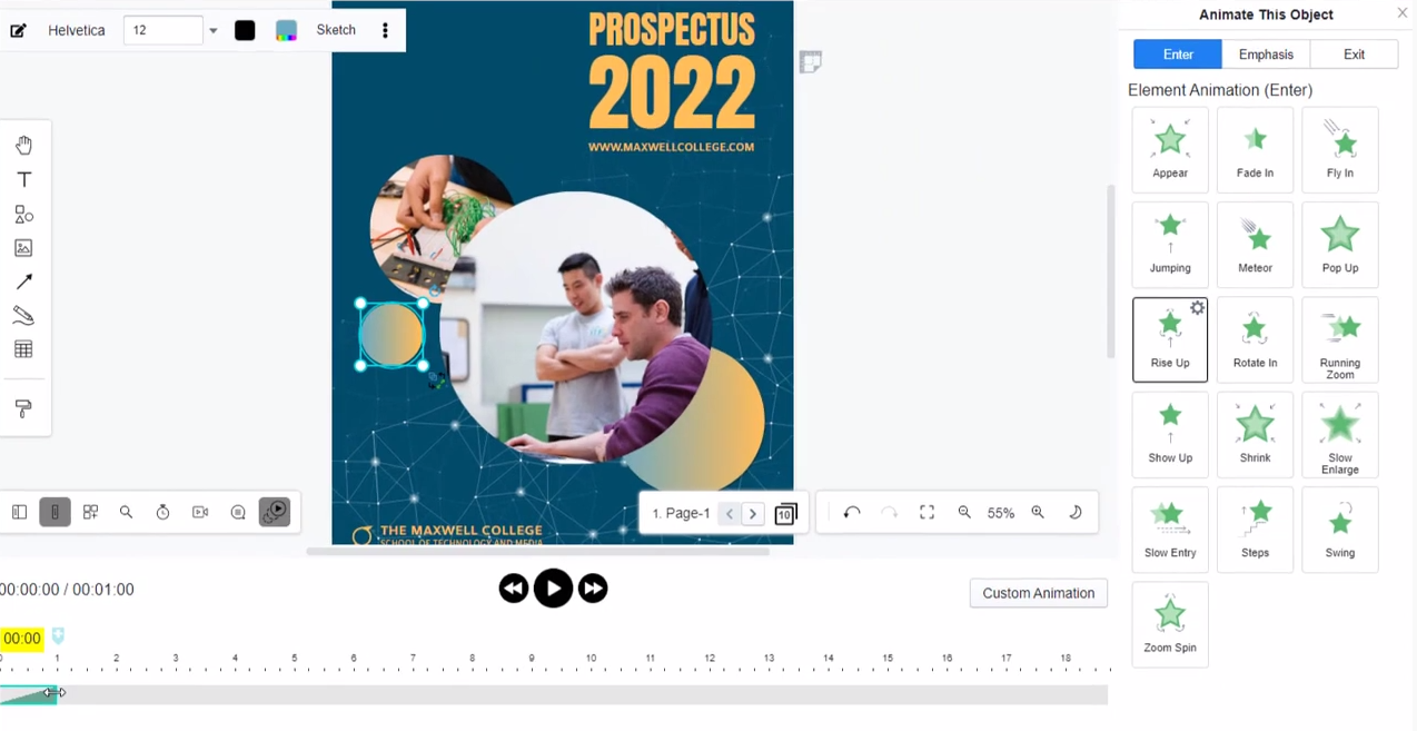 Configure an Animation Effect - Visual Paradigm Blog