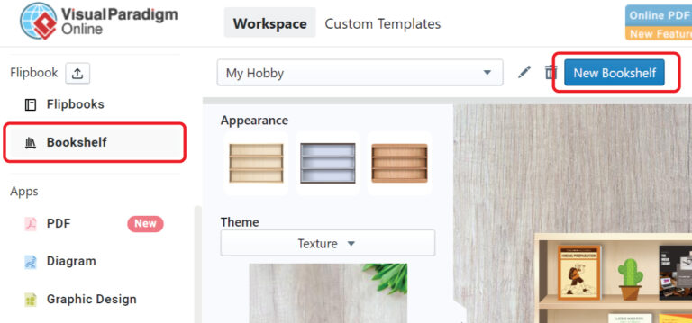 Showcase My Flipbook With A Bookshelf - Visual Paradigm Blog