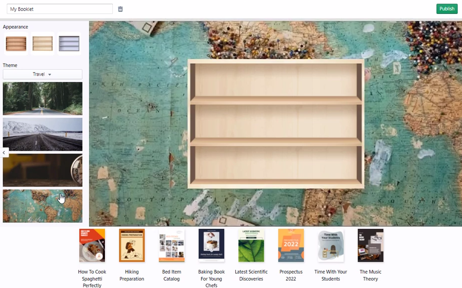 Show the name of books on the bookshelf - Visual Paradigm Blog