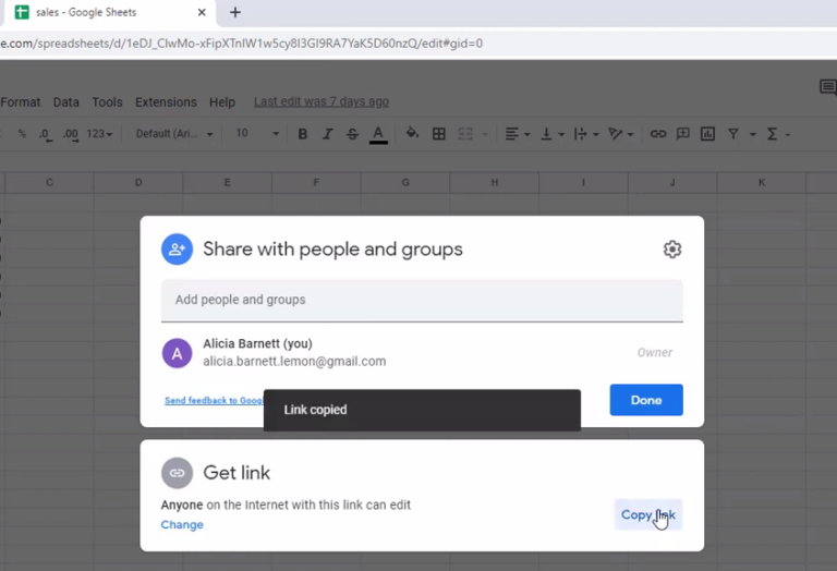 Link chart data with Google Sheet - Visual Paradigm Blog
