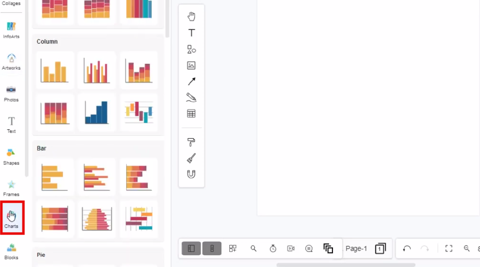 How to create a column and line chart? - Visual Paradigm Blog