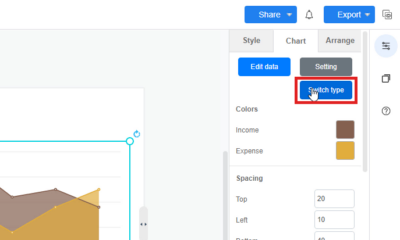 How to switch chart type? - Visual Paradigm Blog