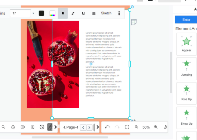 How to apply multiple animation effects to one shape? - Visual Paradigm ...