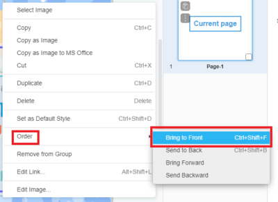 How to Bring a Shape to Front in your Design - Visual Paradigm Blog