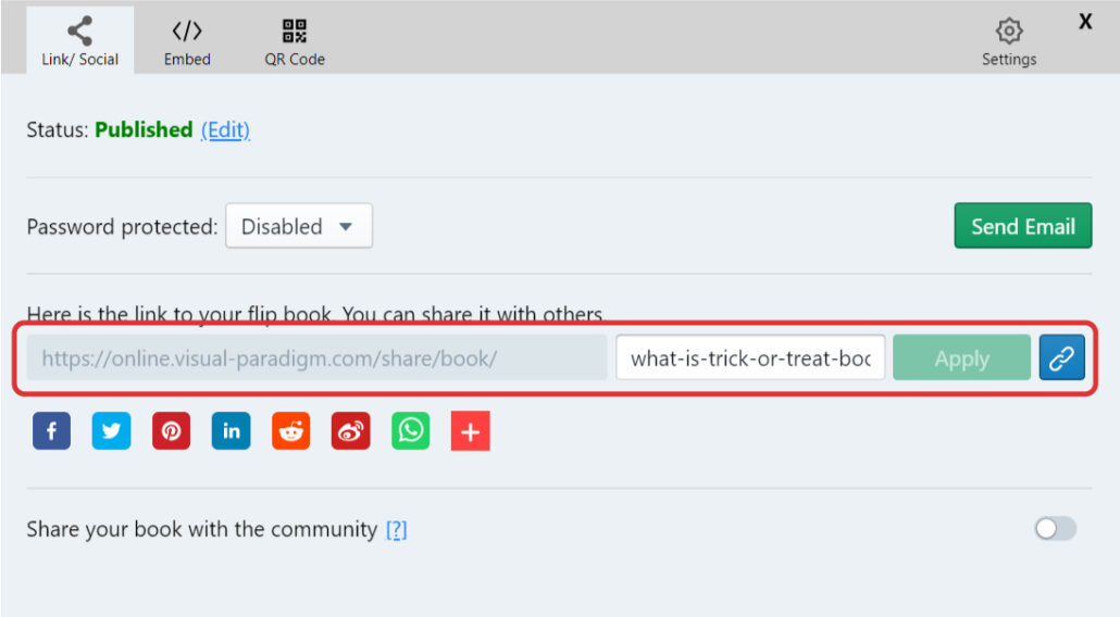 Share My Flipbook Via URL - Visual Paradigm Blog