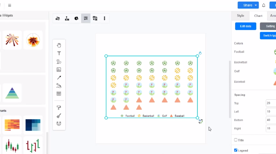 How to create a pictorial chart? - Visual Paradigm Blog
