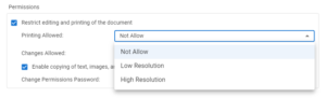 How to disable printout for a PDF - Visual Paradigm Blog