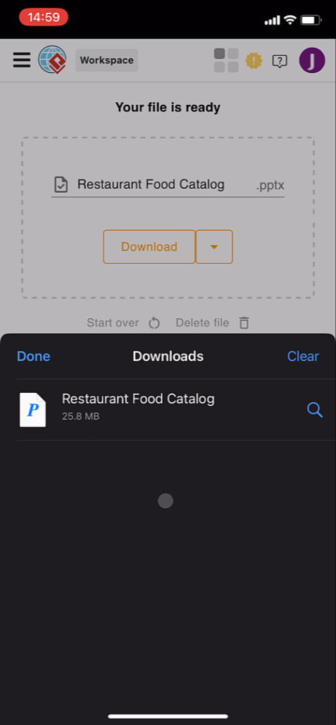 How to convert PDF to MS PowerPoint on iPhone - Visual Paradigm Blog