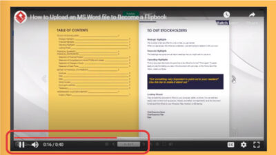 How to specify start and end time of video in flipbook - Visual Paradigm Blog