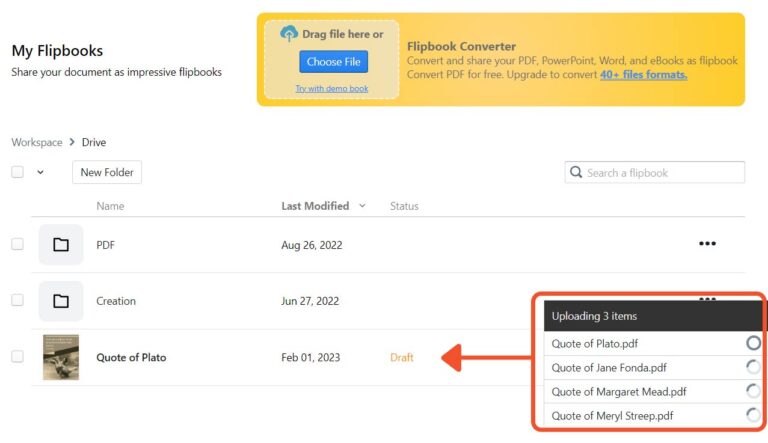 How to Convert Multiple PDFs into Flipbook At Once - Visual Paradigm Blog