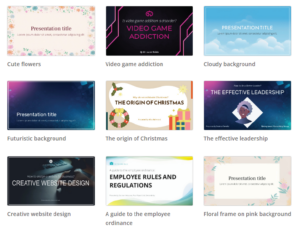 Create Presentations with Visual Paradigm Online Templates - Visual ...