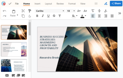 How to edit your PowerPoint online in minutes - Visual Paradigm Blog