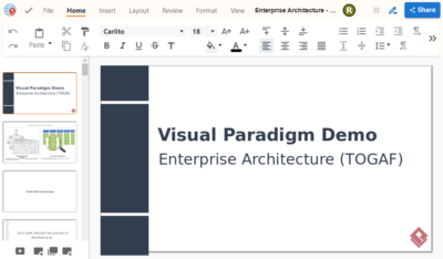How to search content in Slideshow - Visual Paradigm Blog