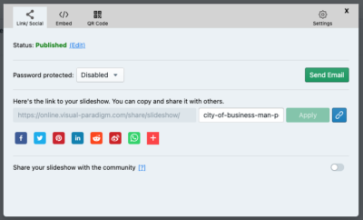 How to Share your PowerPoint Slideshow by Email - Visual Paradigm Blog