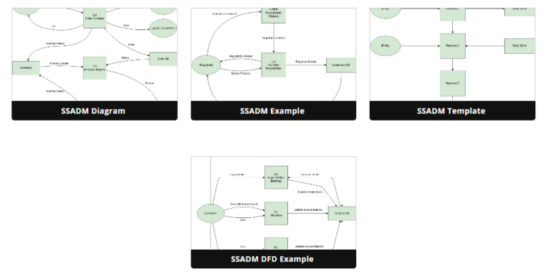 Beginner's Guide to SSADM DFD Diagrams with Visual Paradigm Online ...