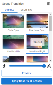 How to Specify Transition Between Scene - Visual Paradigm Blog