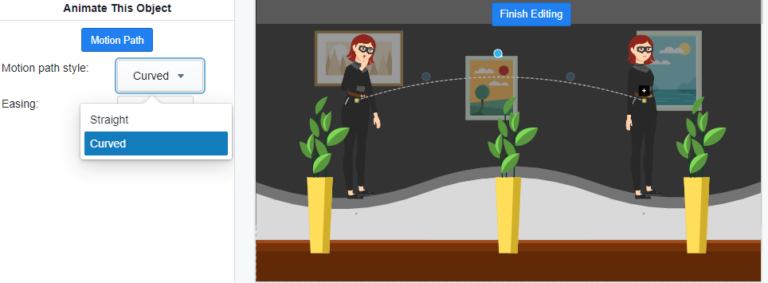 Make Character Walk in Curve Path - Visual Paradigm Blog