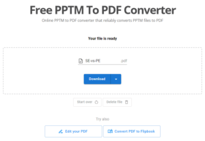 How to Convert PPTM File to PDF for FREE - Visual Paradigm Blog
