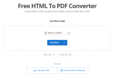 How to Convert HTML to PDF for FREE - Visual Paradigm Blog