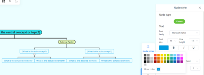 How to Create Concept Map using Visual Paradigm Smart Board - Visual ...