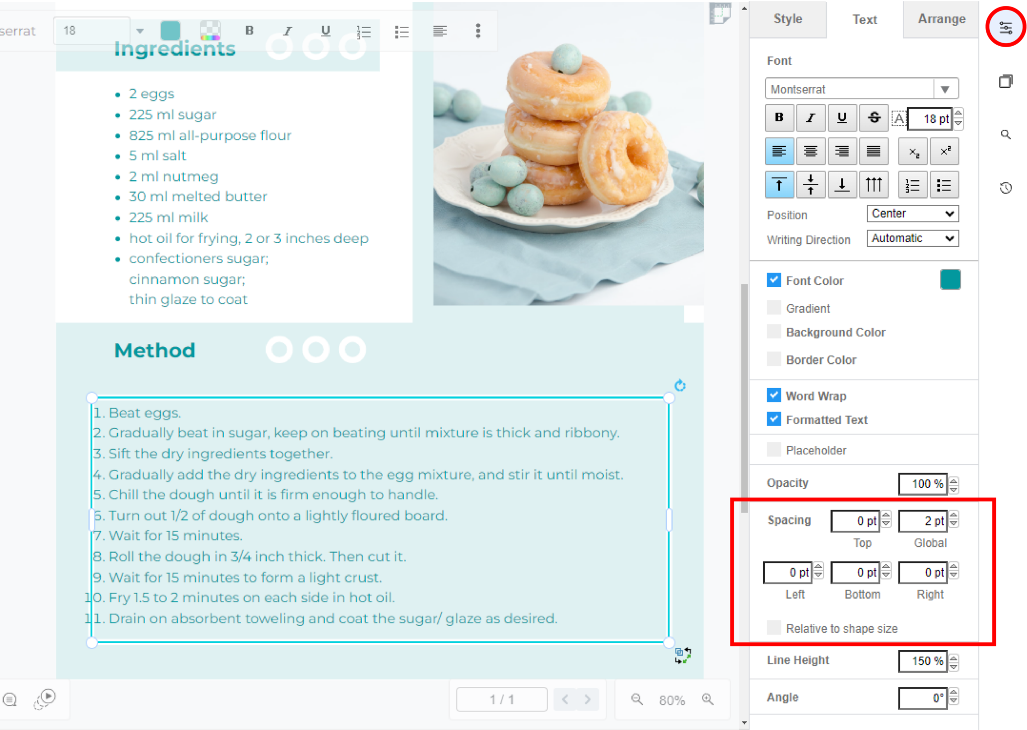 So vermeiden Sie, dass nummerierte Elemente außerhalb der Grenze des ...